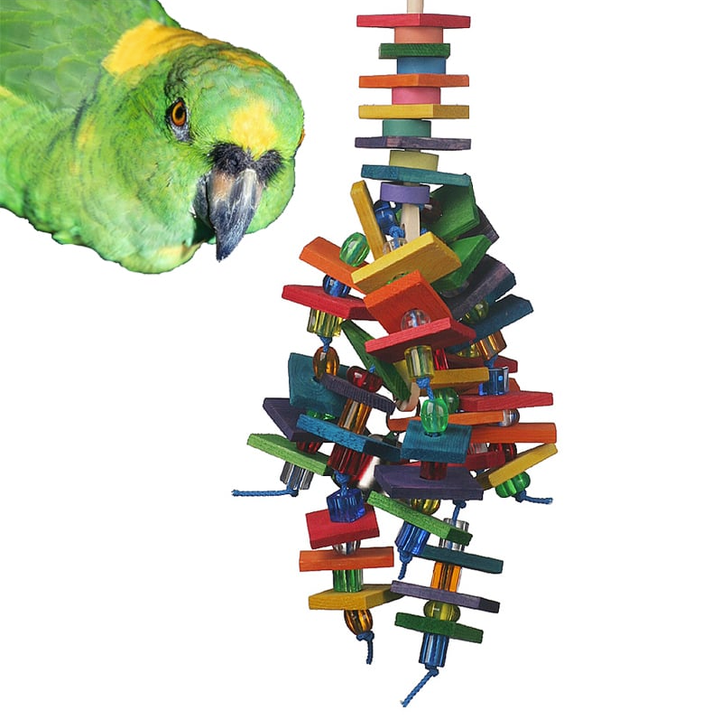 Super Bird Creations SB670 Stir It Up! Bird Toy, Medium/Large Bird Size ...