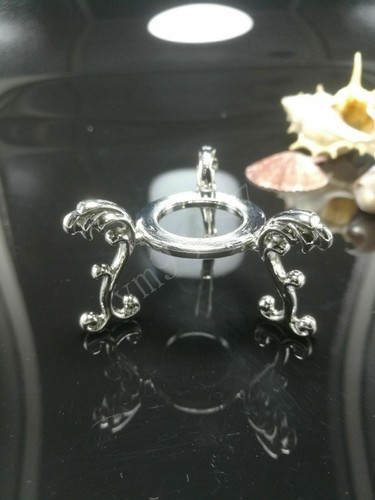 50Pcs Metal Crystal Ball Stand Tri 3 Leg Elegant Sphere Holder ...