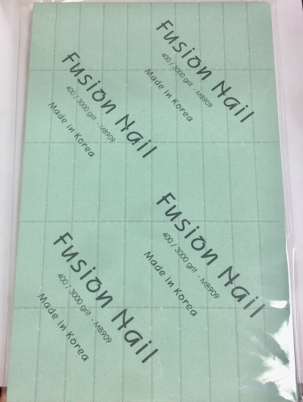 Fusion Nail 1 Sided Shiny Buffer 400/3000 Grits (1 Set Of 50pcs) | eBay