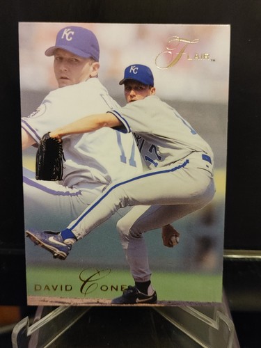 David Cone 1993 Flair #214 - Kansas City Royals | eBay