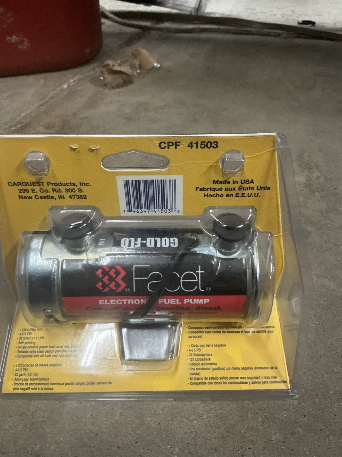 CARQUEST Universal Electronic Fuel Pump 41503 for sale online | eBay