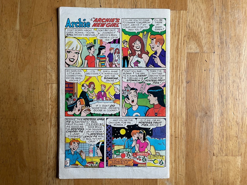 1975 ARCHIE HUMOR ROMANCE COMIC BOOK JUGHEAD 247 HOT DOG EATS LIKE DAD JUGS WOOF | eBay