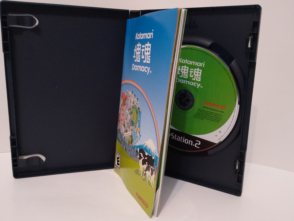 KATAMARI DAMACY + WE LOVE KATAMARI Playstation 2 PS2 Complete CIB ...