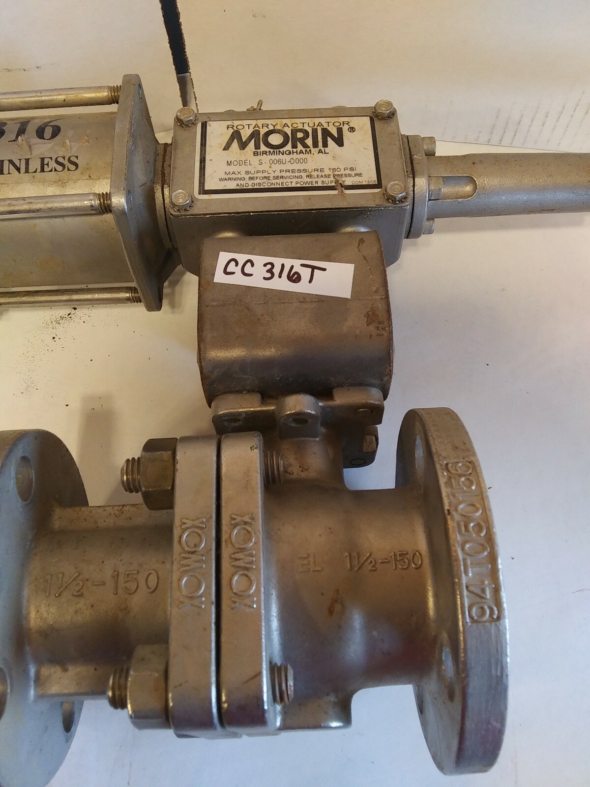Morin S-006U-D000 Rotary Actuator | eBay