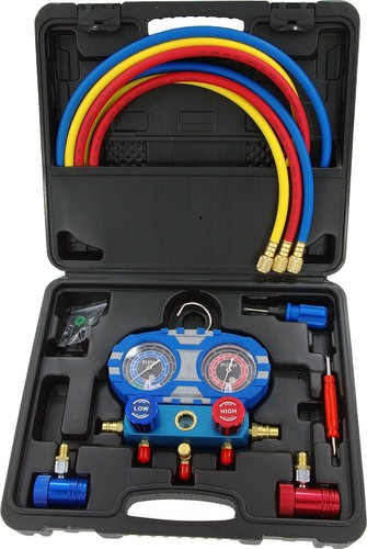 Air Conditioning Ac Manifold System Diagnostic Test Kit For R1234Yf ...
