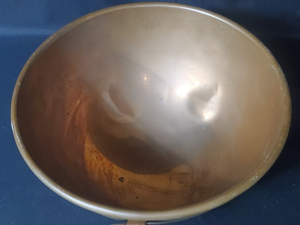 2 Vintage Solid Copper Mixing Bowl 8.5" in Diameter, Made in England | eBay