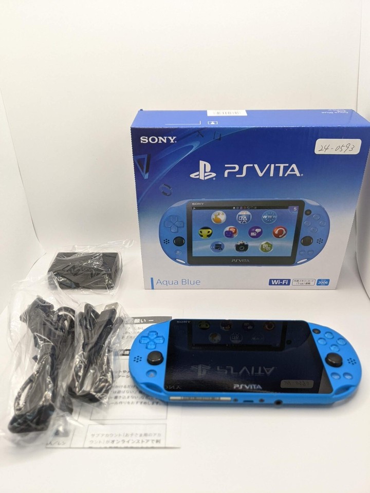 SONY PS Vita PCH 2000 Console Box Charger Accessories PlayStation PSV ...