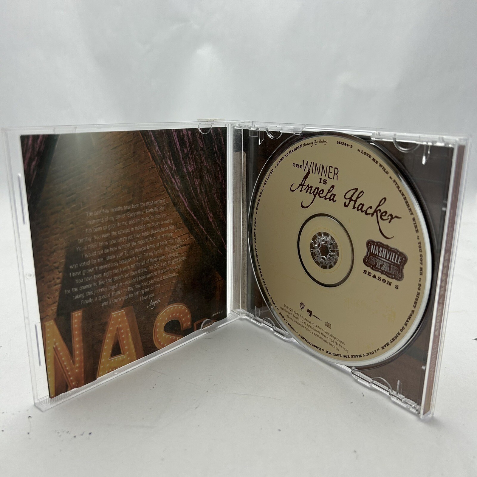 The Winner Is... [audioCD] Angela Hacker… 93624997399| eBay