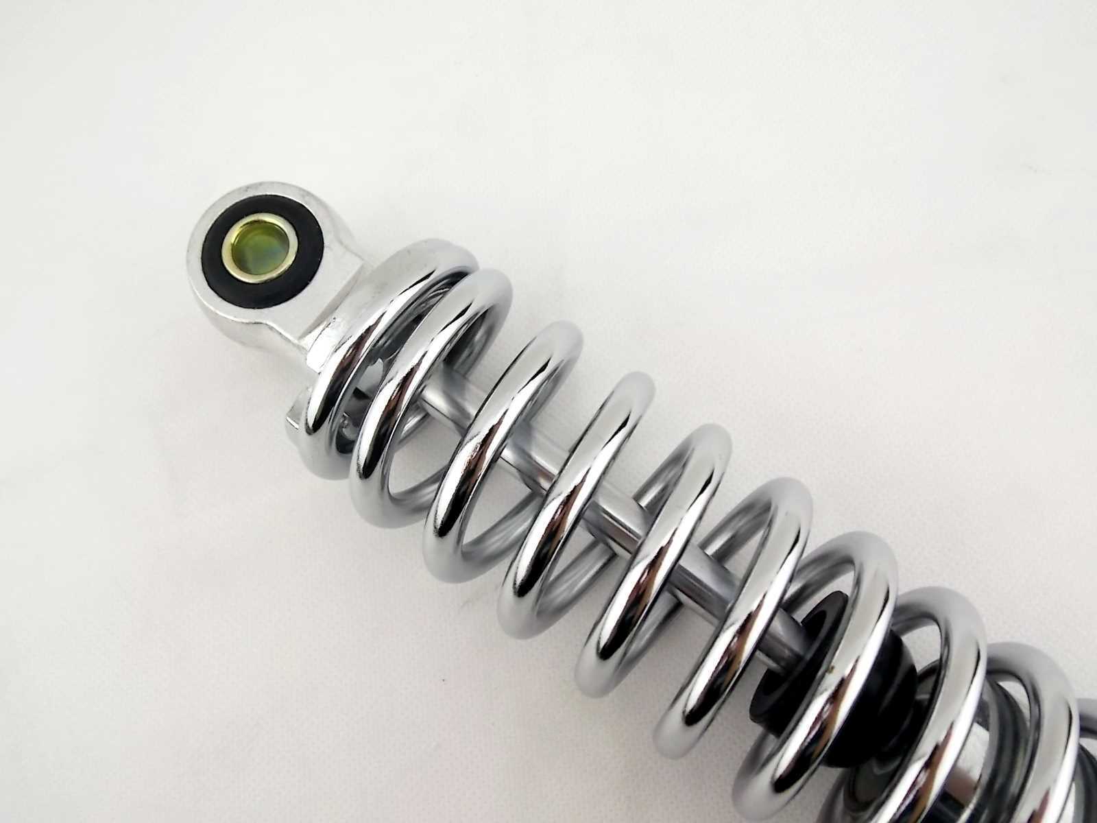HONDA XR200 400mm CHROME JBS REAR SHOCK ABSORBERS EYE TO EYE | eBay