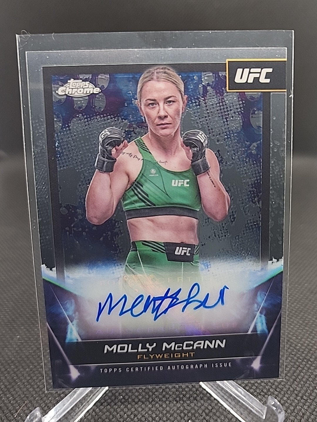 2024 Topps Chrome UFC - UFC Signatures Molly McCann #FNA-MMC (AU) for ...