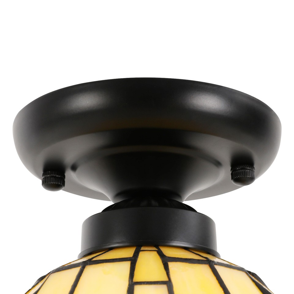 ‎100-240V Hardwired Indoor Ceiling Light C‎100eiling Mounted Retro ...