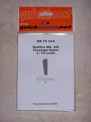 QUICKBOOST 1/72ème Spitfire Mk. XIV Fuselage Spine for FUJIMI Kit ref ...