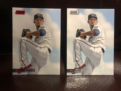2021 Topps Stadium Club Red & Base Card Jose Berrios # 244 Twins | eBay