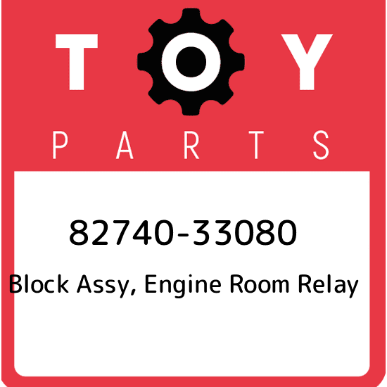 Genuine OEM Fuse and Relay Center for Toyota 8274033080 for sale online ...