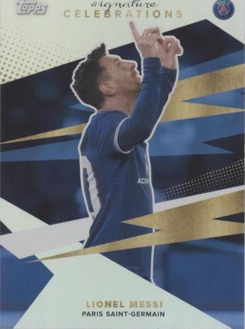2021-22 Topps Paris Saint-Germain Team Set - Signature Celebrations ...