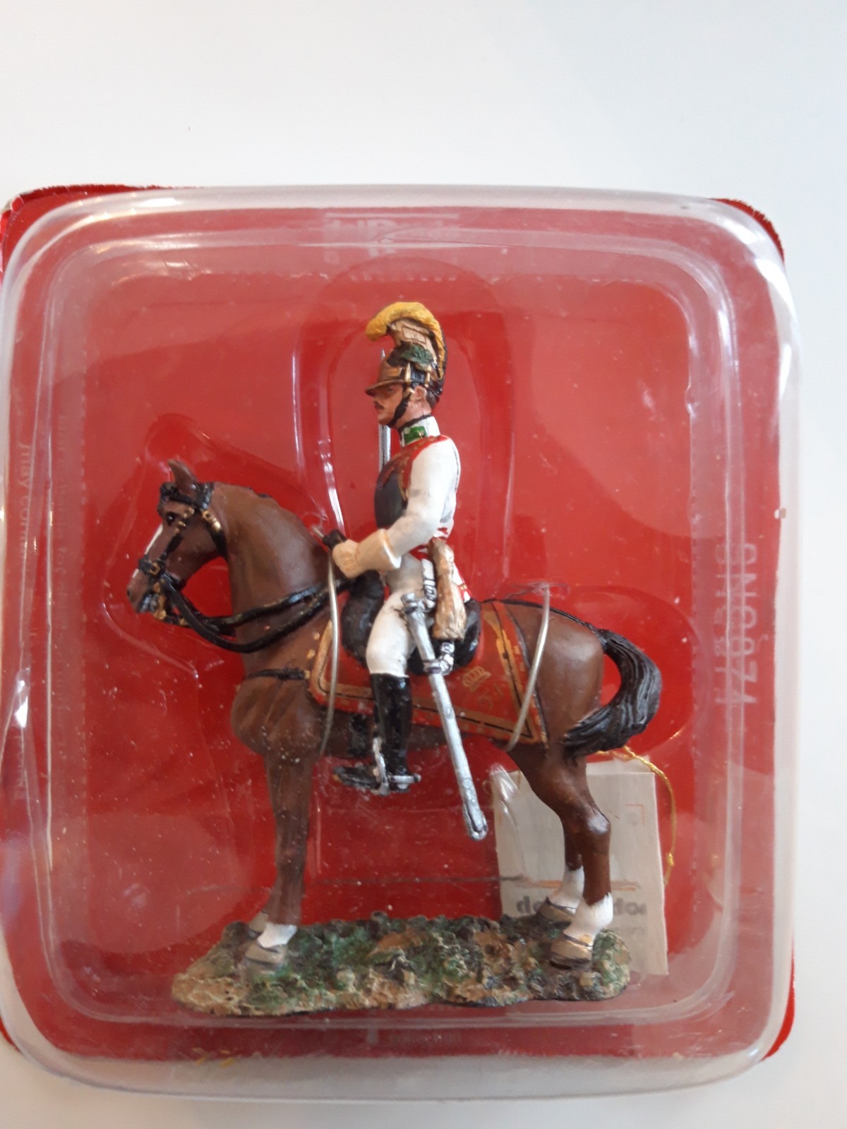 Del prado napoleonic war waterloo 1:32 cavalry austrian cuirassiers 73 ...