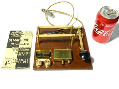 AIR MINISTRY Morse Code Buzzer Practice & Services Signalling Manual ...