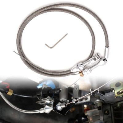 36" Braided Engine Throttle Gas Cable Kit For Chevrolet Chevy LS1 4.8L ...