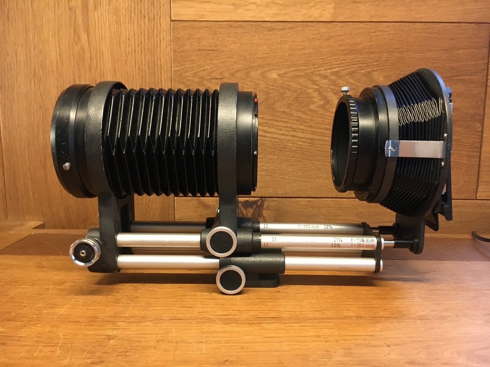 *Near Mint* Hasselblad Extension Macro Bellows & Slide Copier & Double ...