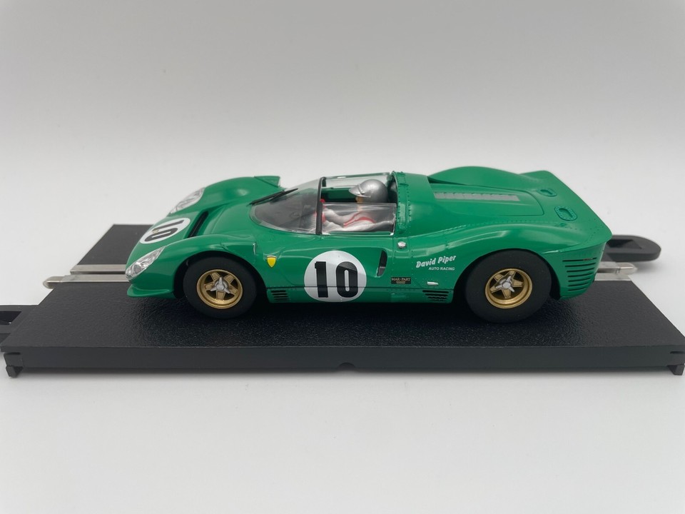 Scalextric Ferrari 330 P4 #10 David Piper Green 1/32 Analog Slot Car ...