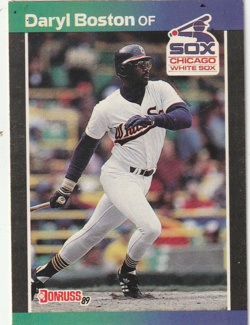 FREE SHIPPING-MINT-1989 Donruss #455 Daryl Boston WHITE SOX PLUS BONUS ...