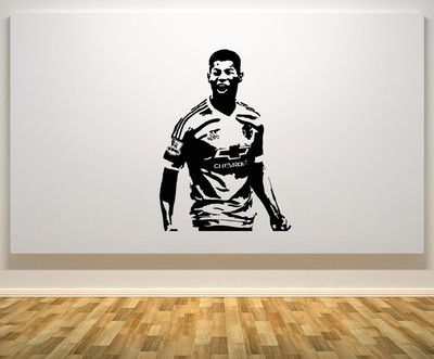 Marcus Rashford England English Football Player Decal Wall Art Sticker ...