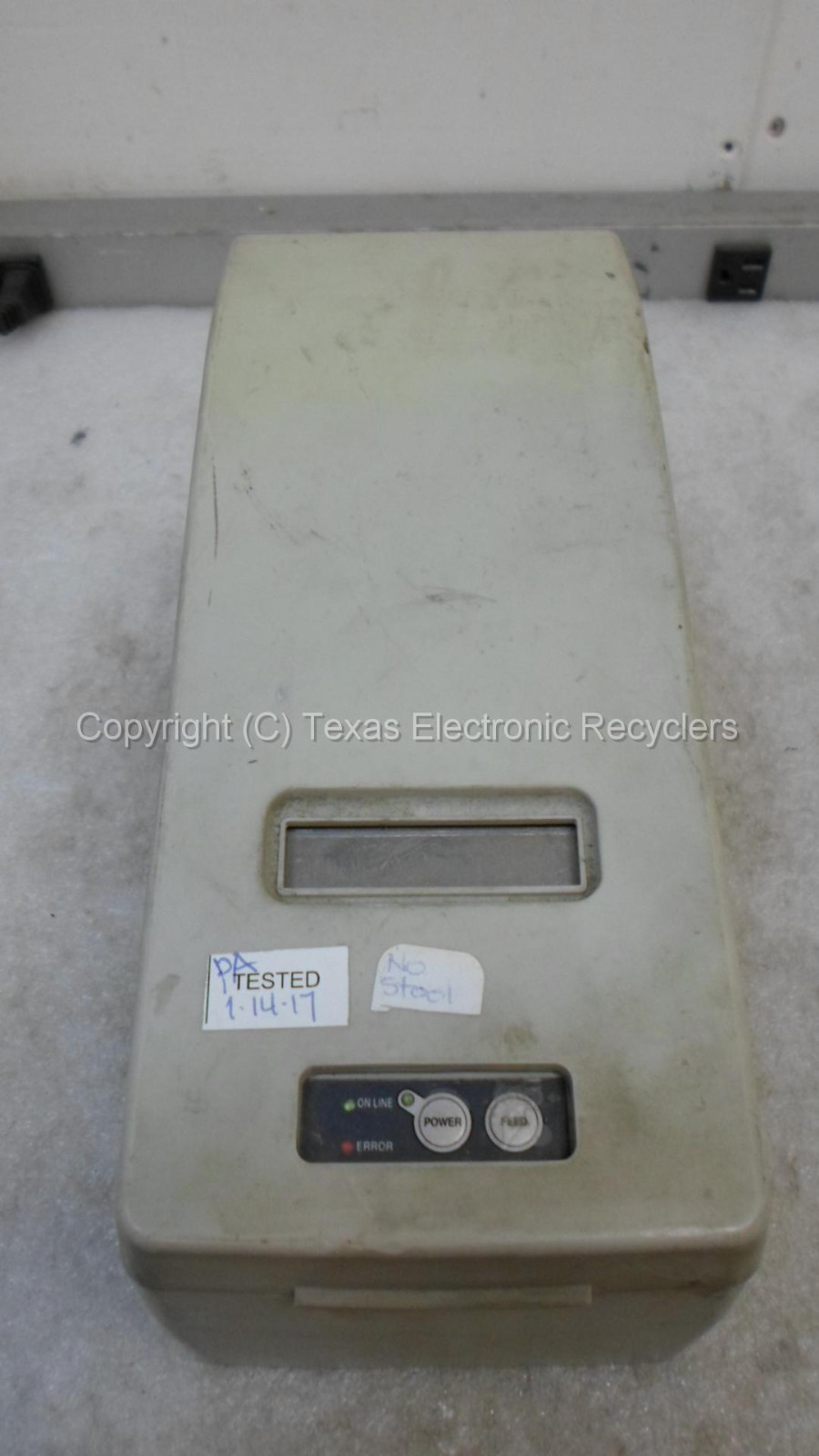 SII DPU-E247 DPU-E247-10S-E Serial Thermal Receipt Printer - NO SPOOL AC ADAPTER | eBay