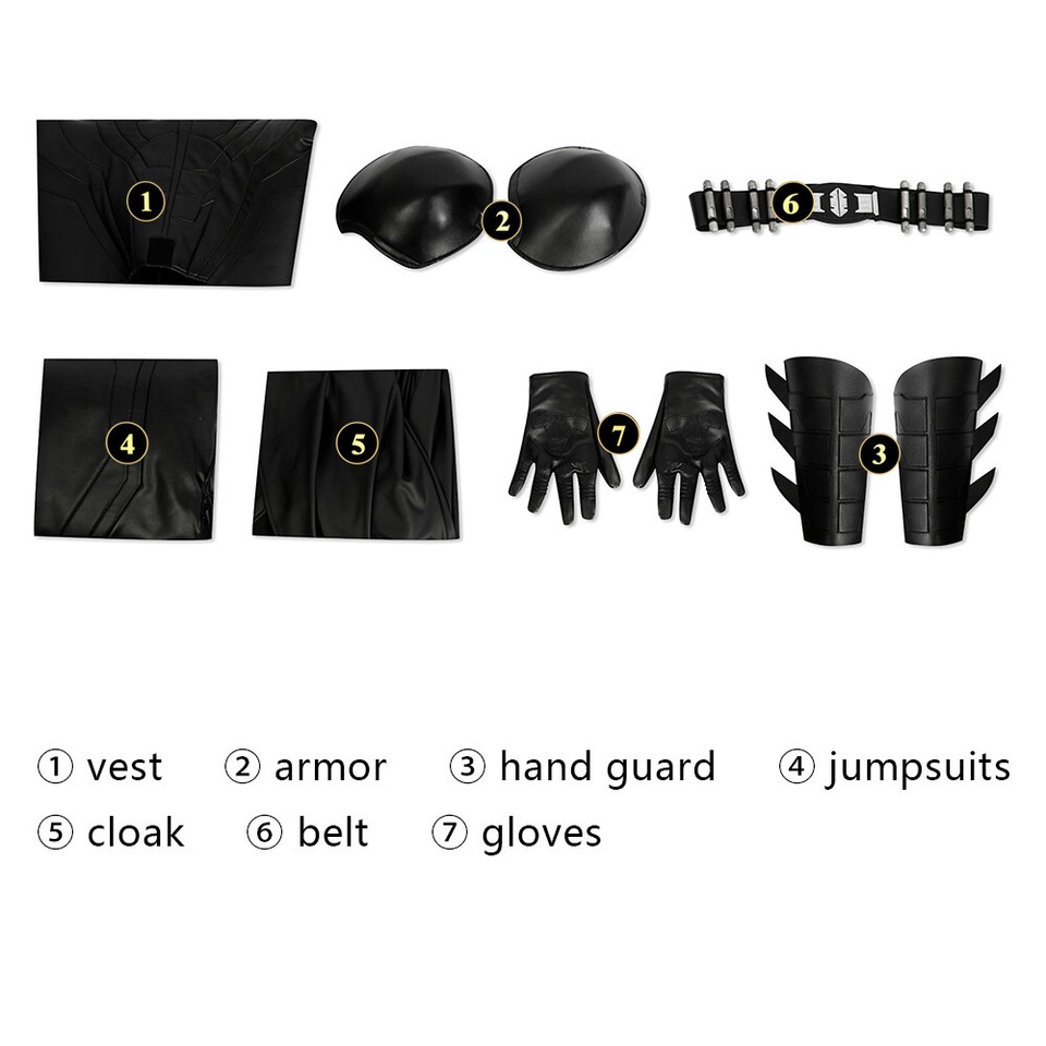 Movie Flashpoint Batman Cosplay Costume Superhero Complete Outfit | eBay