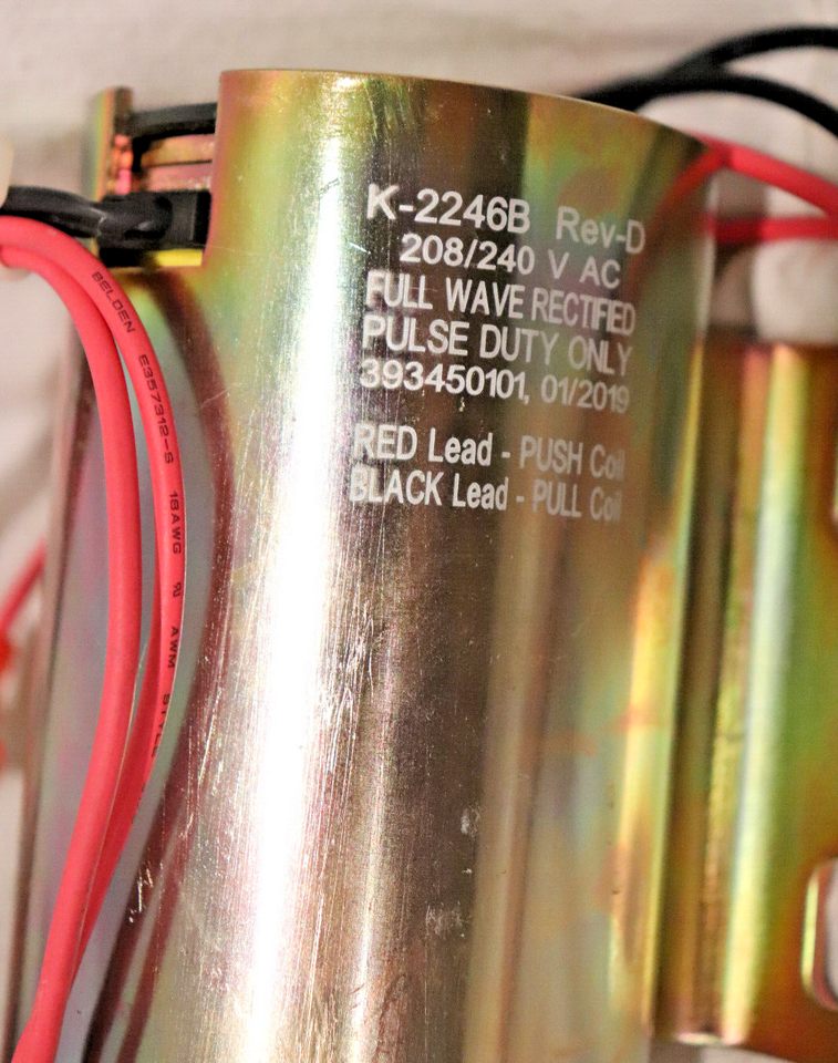 K-2246B GE Zenith Solenoid Transfer 208/240 Volt F14 Power Panel ATS ...