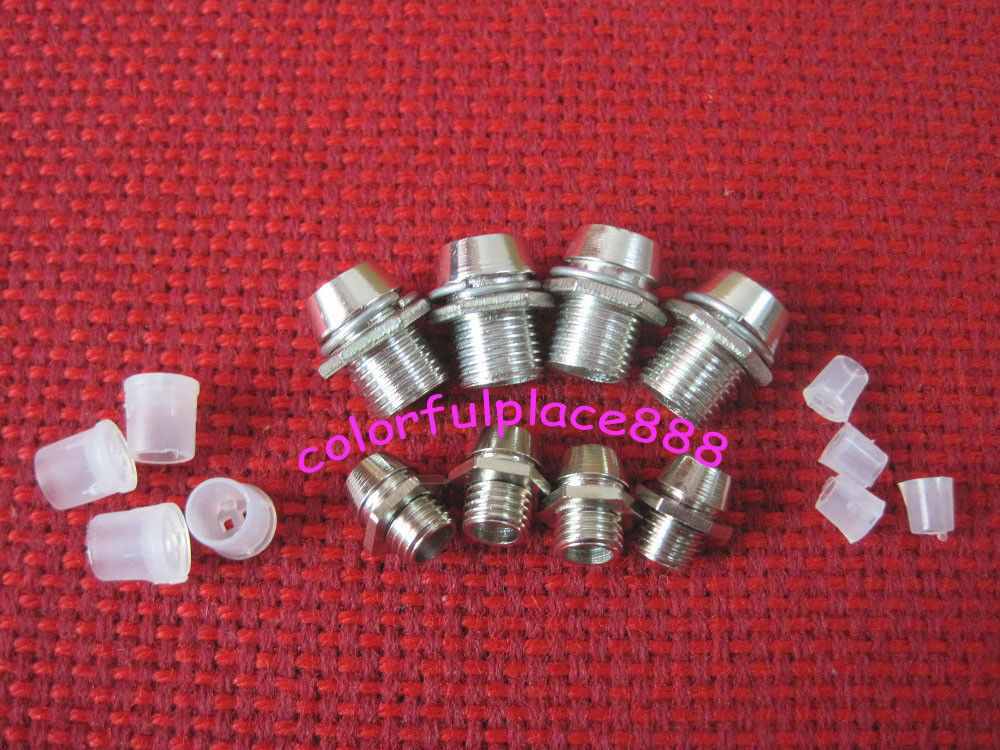 3mm/5mm Chrome Metal Led Holder Bezel Mounts Panel Display Leds Clip ...