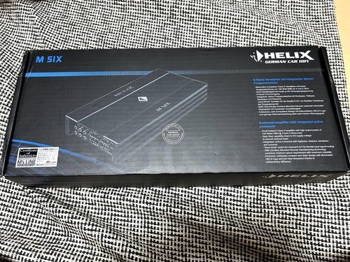 HELIX Power Amp Amplifier M-SIX 100W 6-channel Compact Size Black w ...
