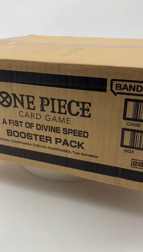 One Piece English OP11 A Fist Of Divine Speed Booster Pack Box Case ...