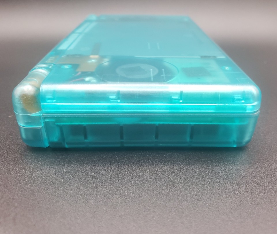 Nintendo DS Lite Clear Emerald Green (Brand New Re-Shell) PREMIUM OEM w ...