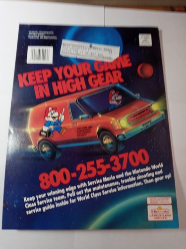 Nintendo Power Volume 29 Star Trek w Flintstones Poster, Castlevania II ...