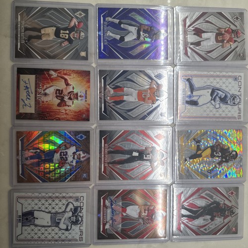 2024 Panini PHOENIX NFL Card Lot (63) Stars RC Rookies Serial # Case ...