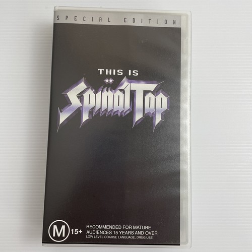 This Is Spinal Tap 1984 Special Edit Rockumentary VHS Video Comedy ...