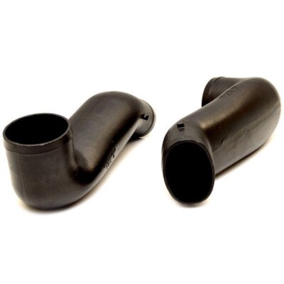 Mercury Black Cast Aluminum Boat Elbow Exhaust Risers (pair) | eBay