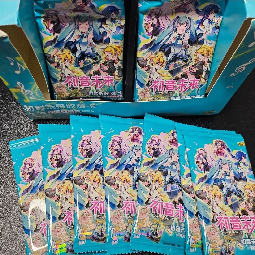 Hatsune Miku Trading Card Packs, official collaboration, licensed 6 ...