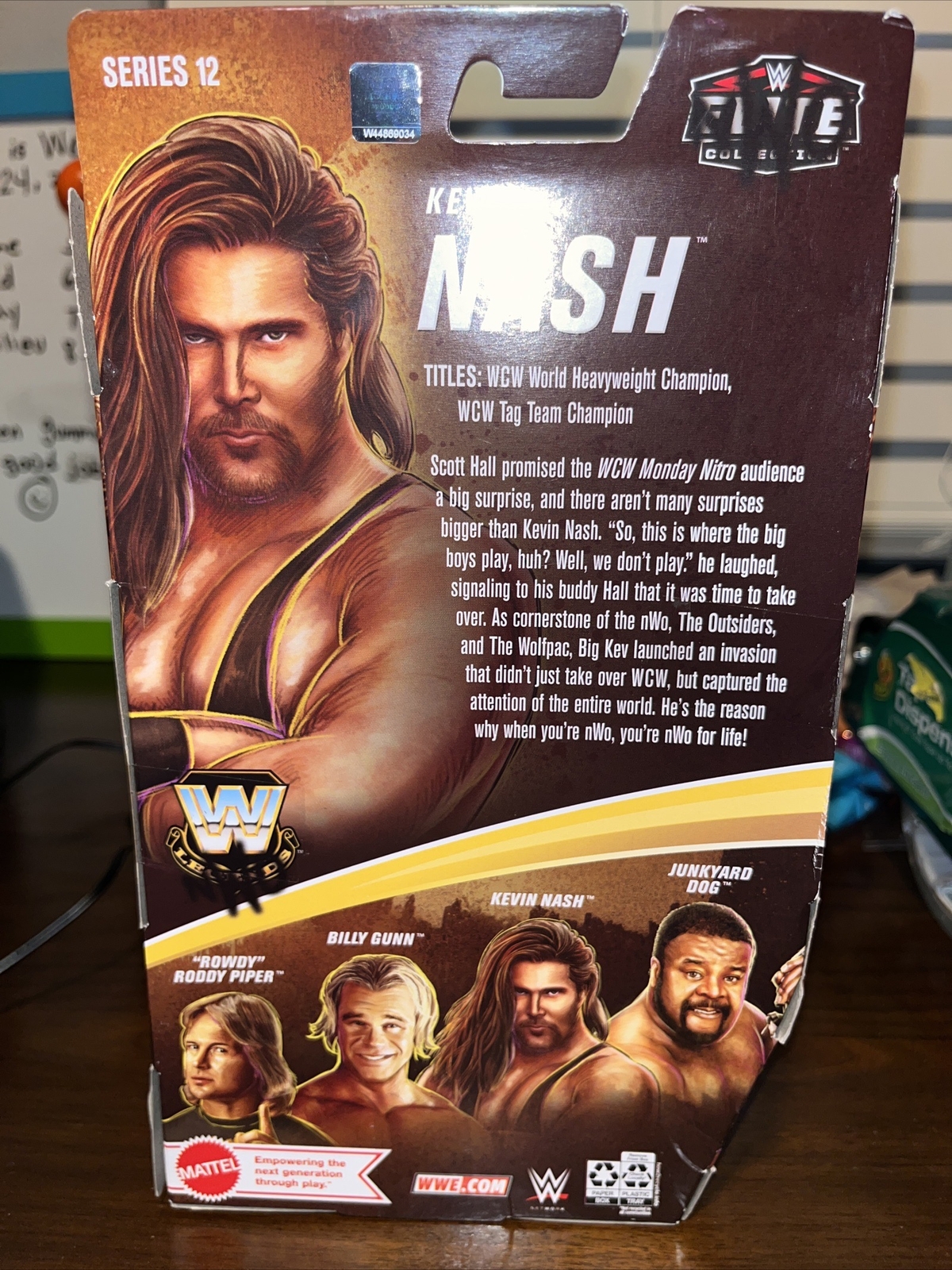 Mattel WWE Legends Elite Collection Kevin Nash Action Figure for sale ...