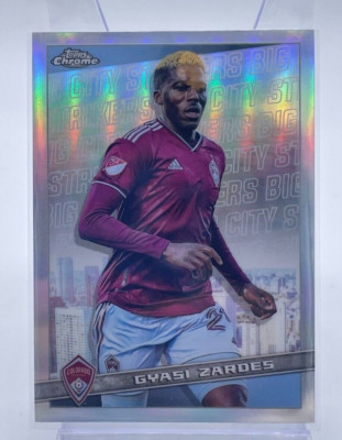 2022 Topps MLS Big City Strikers #BCS-20 Gyasi Zardes - Colorado Rapids ...