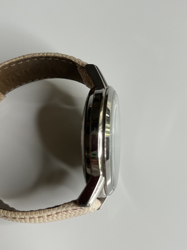 Citizen Eco-Drive Men's/Unisex Watch 8635 Day Date Leather Band Water ...