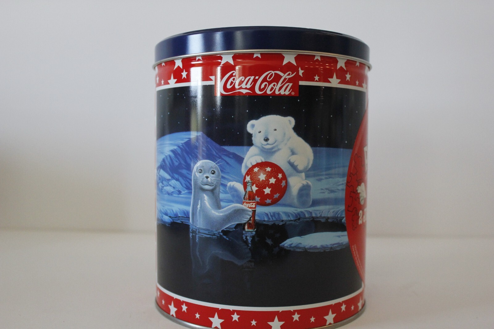 Coca Cola Puzzle 1997/Cub & Seal/2 Puzzles in Collectible Round Tin | eBay