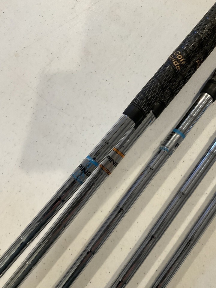 NICE PING EYE 2 Iron Set Red Dot 2-6 Steel RH 5 Clubs Total | eBay