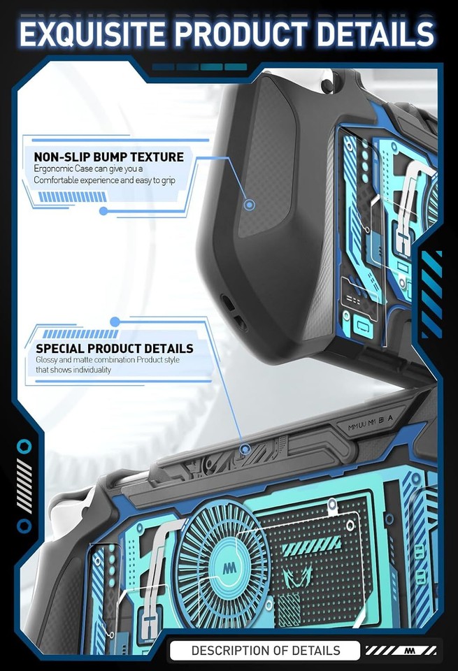 Mumba Dockable Case New for Nintendo Switch OLED 2021 TPU Ergonomics ...