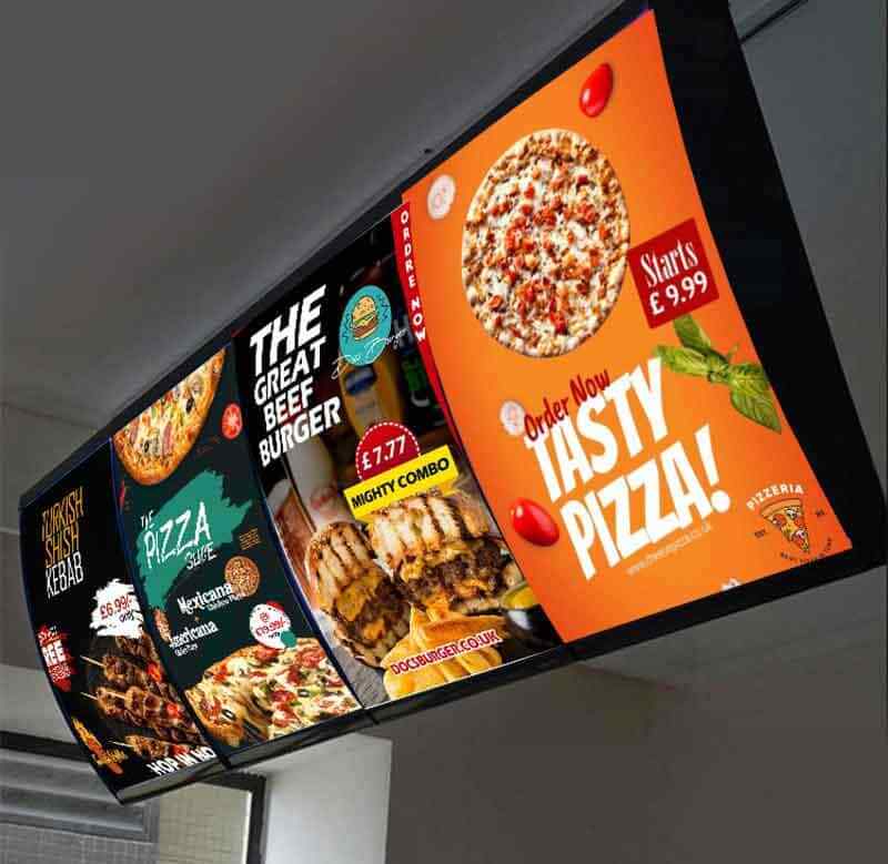 A0 A1 A2 A3 A4 Backlit Film Poster Printing for Light Boxes Menu Box ...