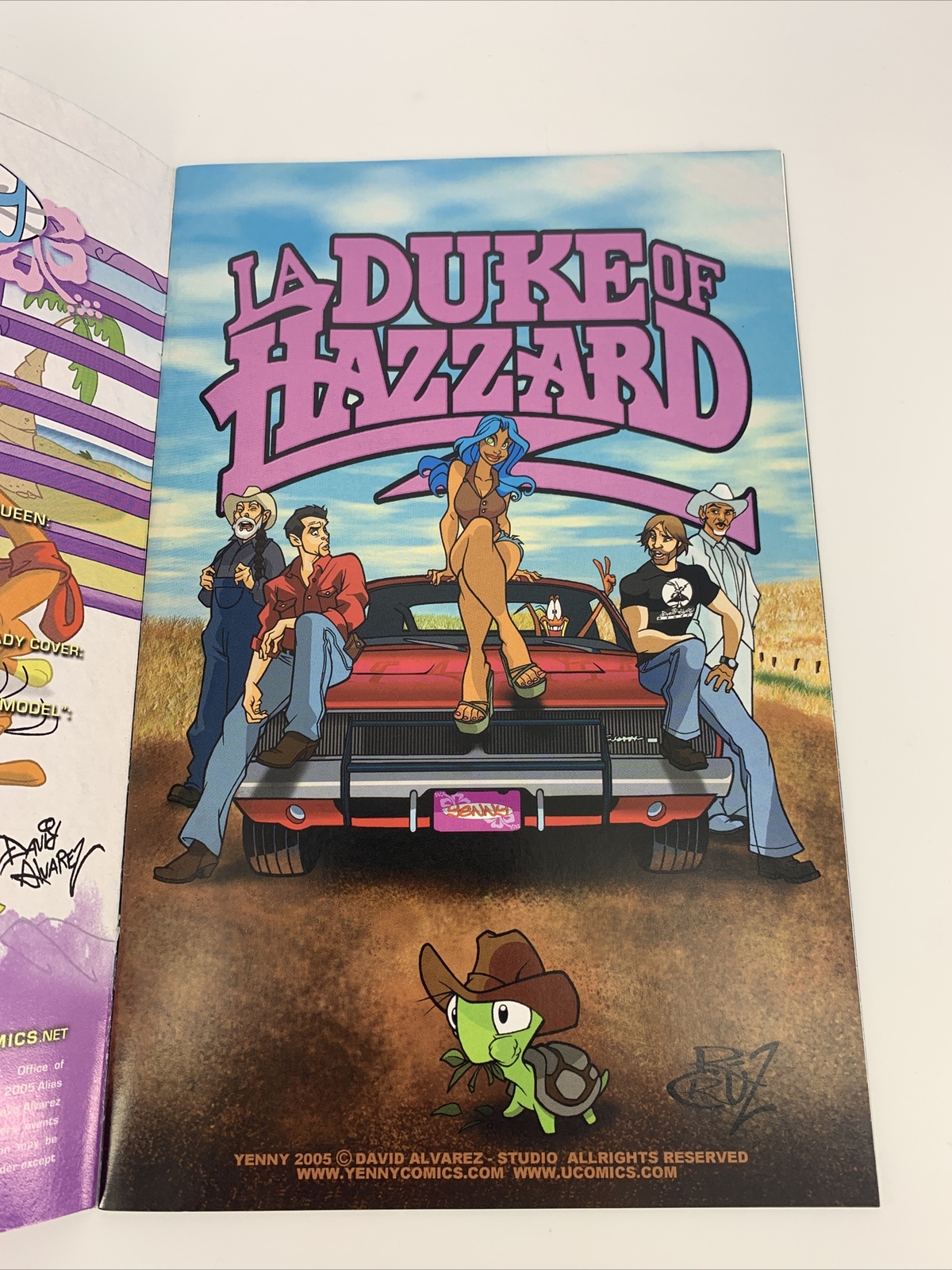 David Alvarez Yenny Comic Strip