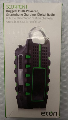 Eton Scorpion II 2 Rugged Multipowered Portable Emergency Radio ...