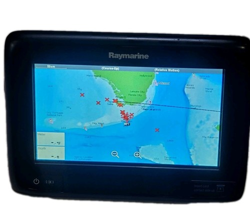 Raymarine a78 7″ Touchscreen MFD Sonar Radar WiFi Chartplotter E70203 WARRANTY | eBay