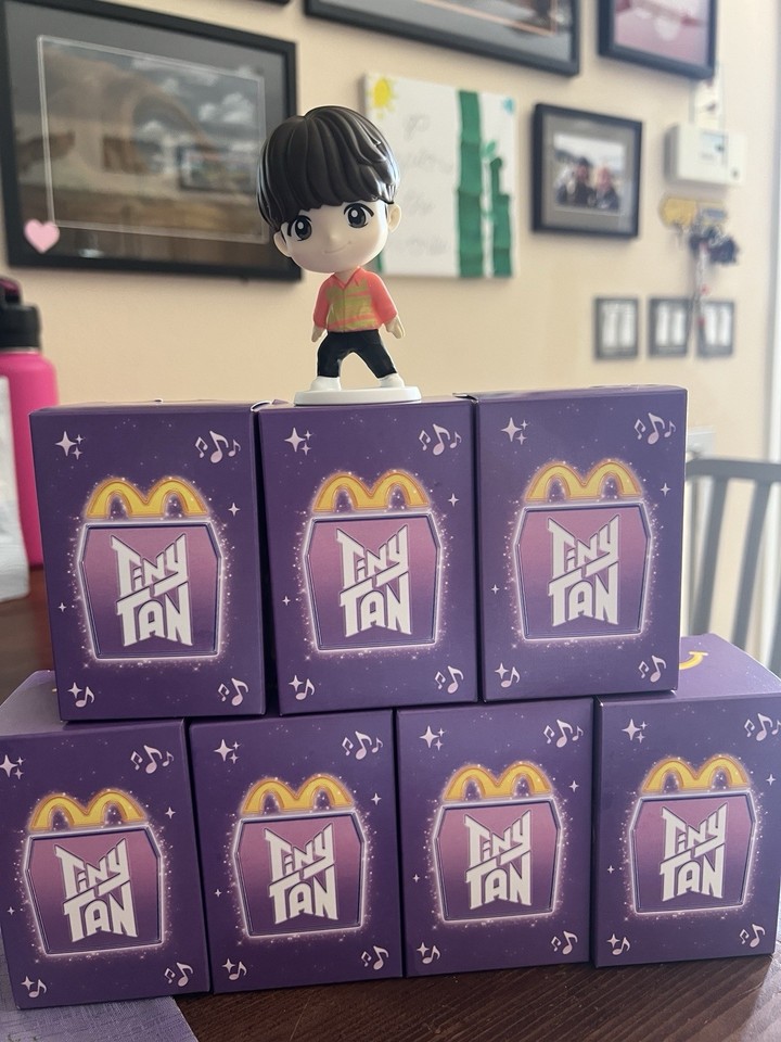 BTS Suga Yoongi 2025 Tiny Tan Happy Meal Toy | eBay