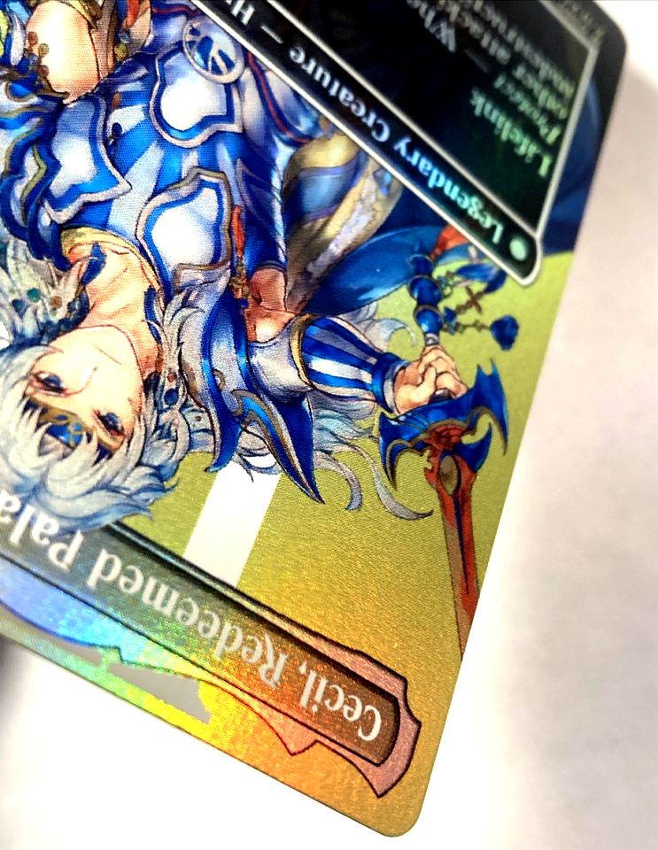 MTG Cecil, Dark Knight (Borderless Foil) Final Fantasy 380 FFIV FF4 NM ...